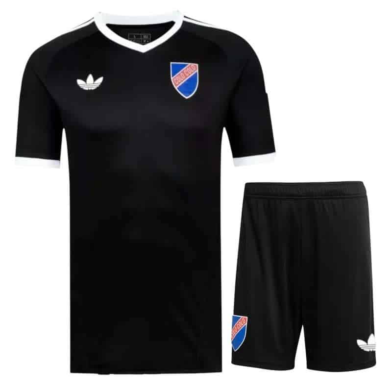 Colo Colo 2025/26 Anniversary Black Jersey - Kids Kit - nicejsy